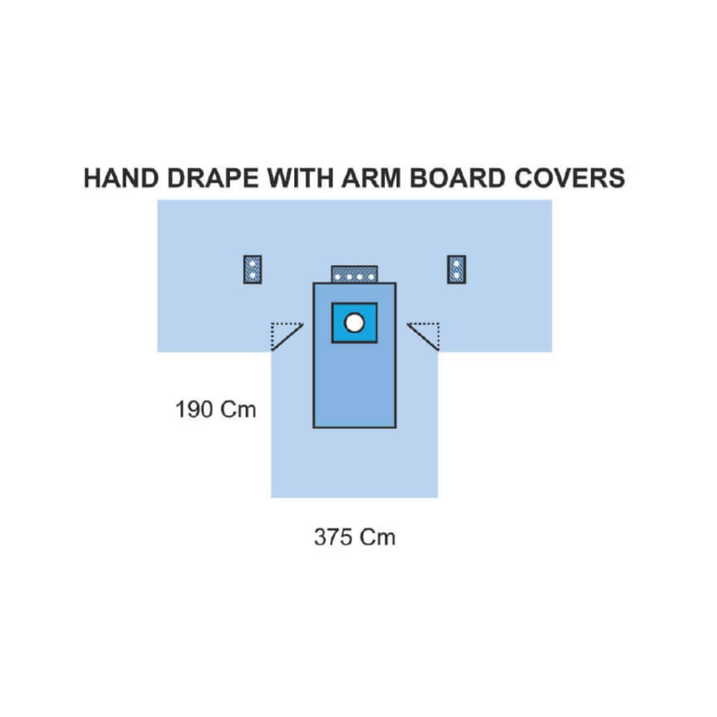 Hand Drape W/Arm Board cover - Ethical Sourcing